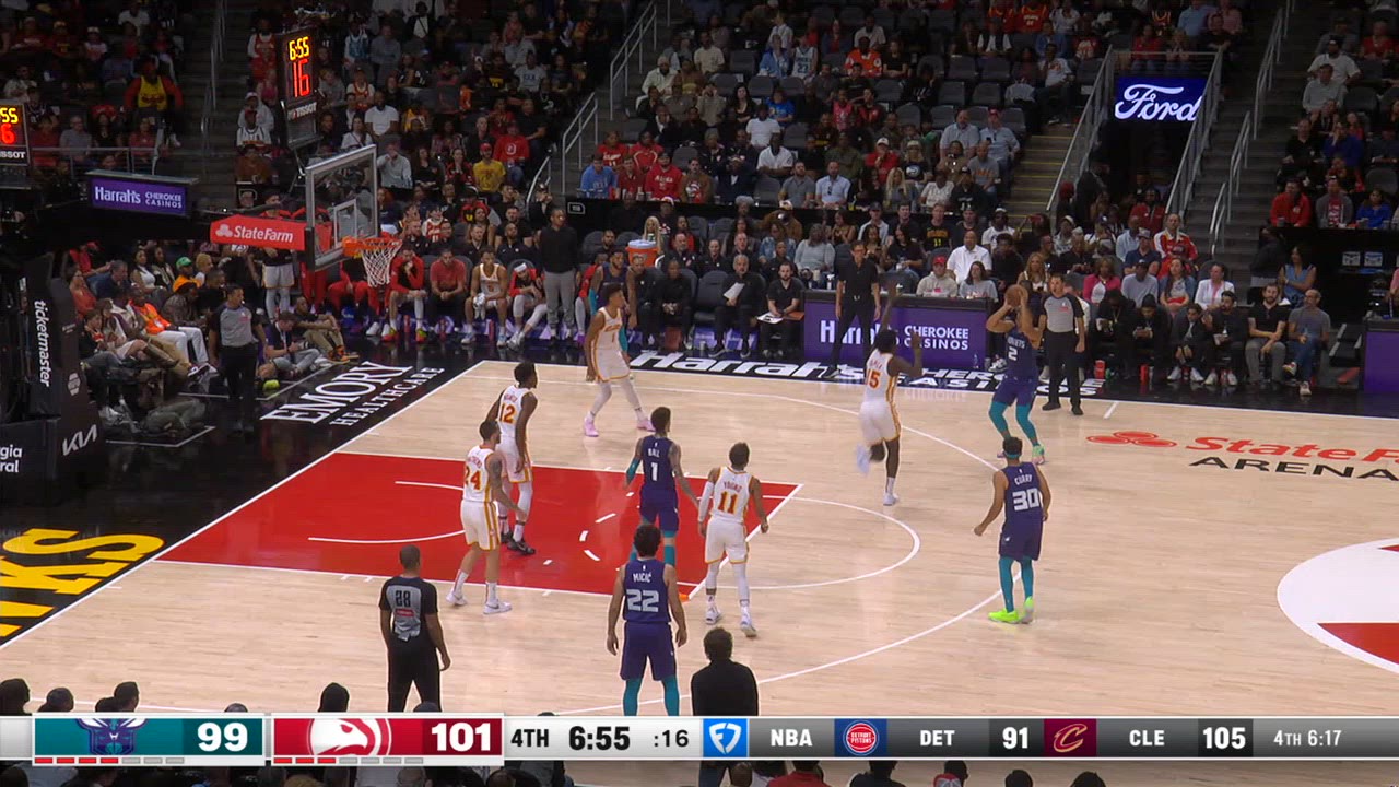 Correct Free Throw Shooter: Hornets @ Hawks | NBA Official