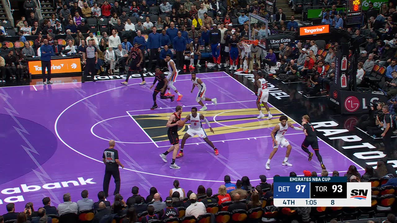Correct Free Throw Shooter: Pistons @ Raptors | NBA Official
