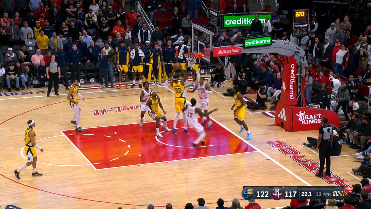 Correct Free Throw Shooter: Pacers @ Rockets | NBA Official