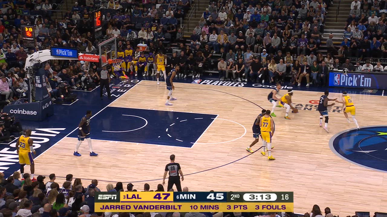 Correct Free Throw Shooter: Lakers @ Timberwolves | NBA Official