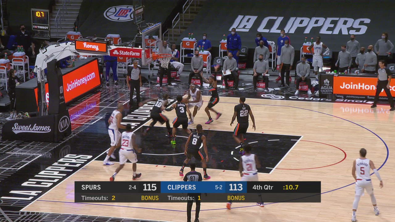 Correct Free Throw Shooter: Spurs @ Clippers | NBA Official