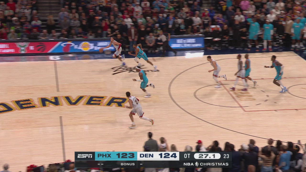 Restricted Area Block/Charge: Suns @ Nuggets | NBA Official
