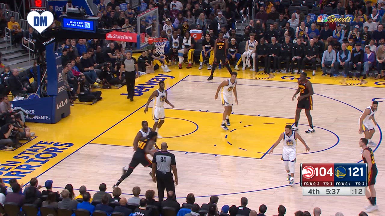 Challenge Goaltending/BI: Hawks @ Warriors | NBA Official