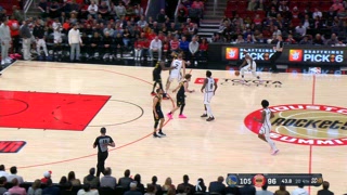 Goaltending/Basket Interference: Warriors @ Rockets | NBA Official