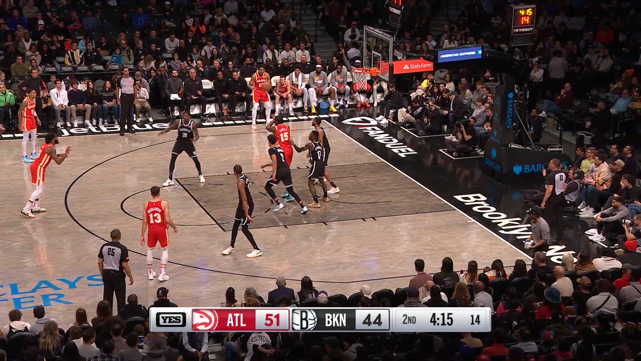 Off-Ball Foul Timing: Hawks @ Nets | NBA Official