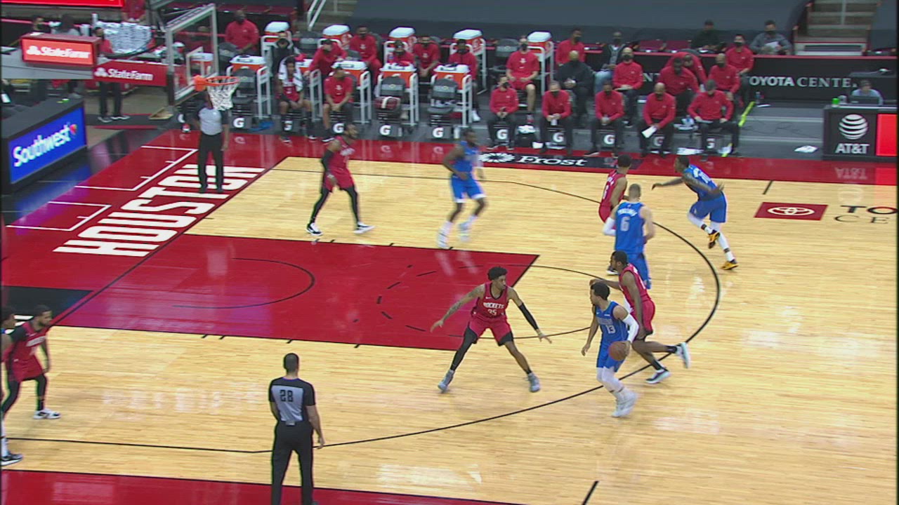 Off-Ball Foul Timing: Mavericks @ Rockets | NBA Official