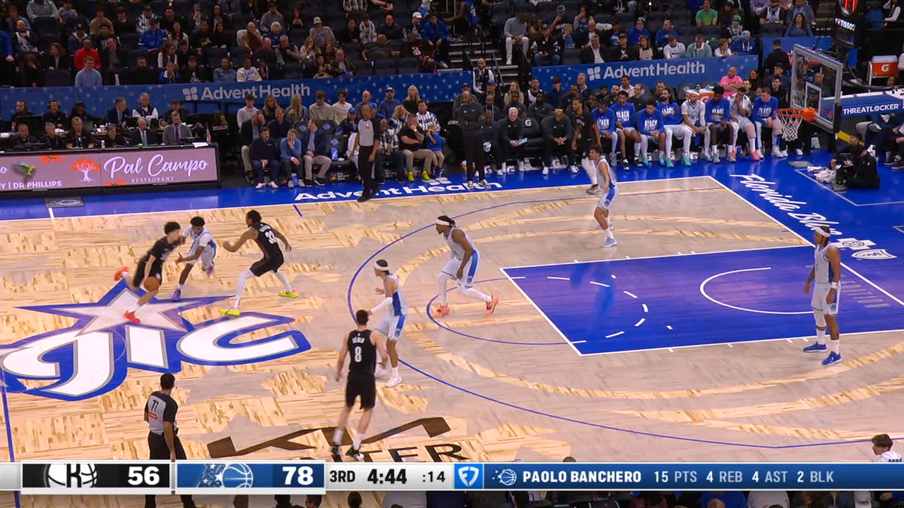 Challenge of Called Foul: Nets @ Magic | NBA Official