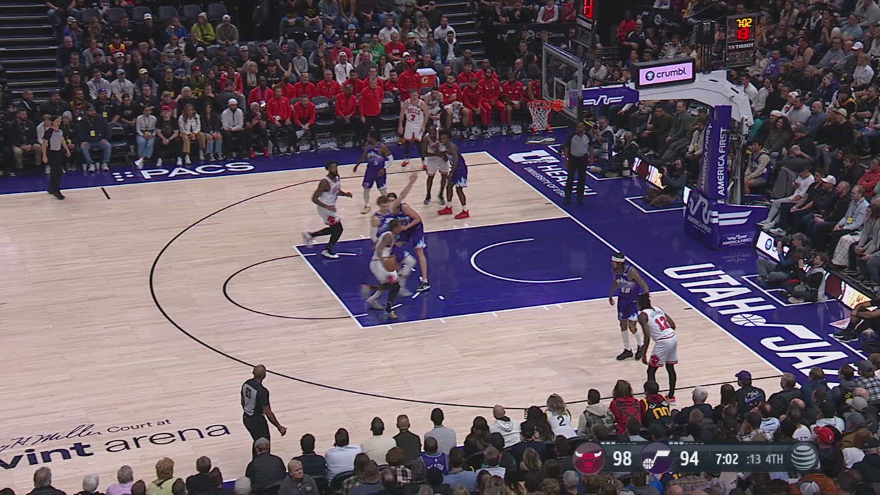 Challenge of Called Foul: Bulls @ Jazz | NBA Official