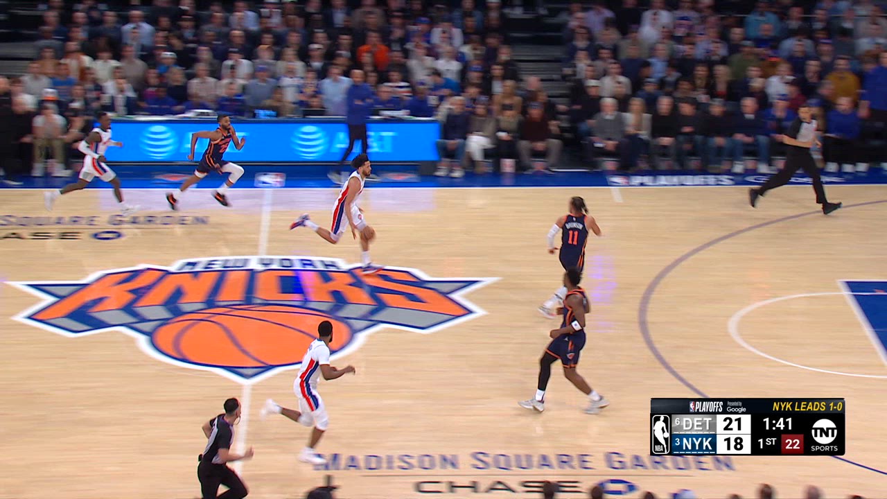 Challenge of Called Foul: Pistons @ Knicks | NBA Official
