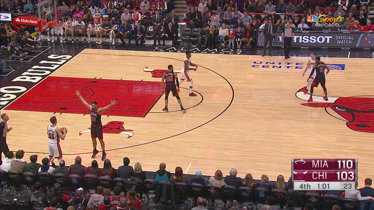 Challenge of Called Foul: Heat @ Bulls | NBA Official