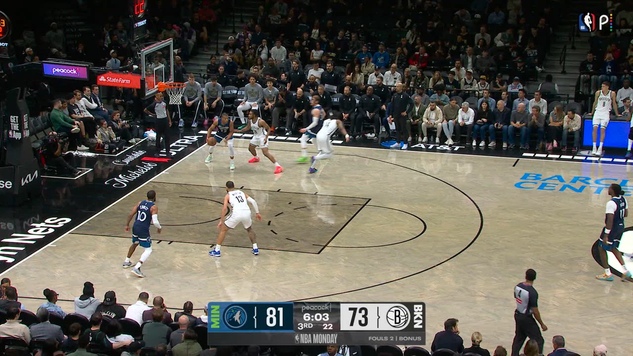 Challenge of Called Foul: Timberwolves @ Nets | NBA Official