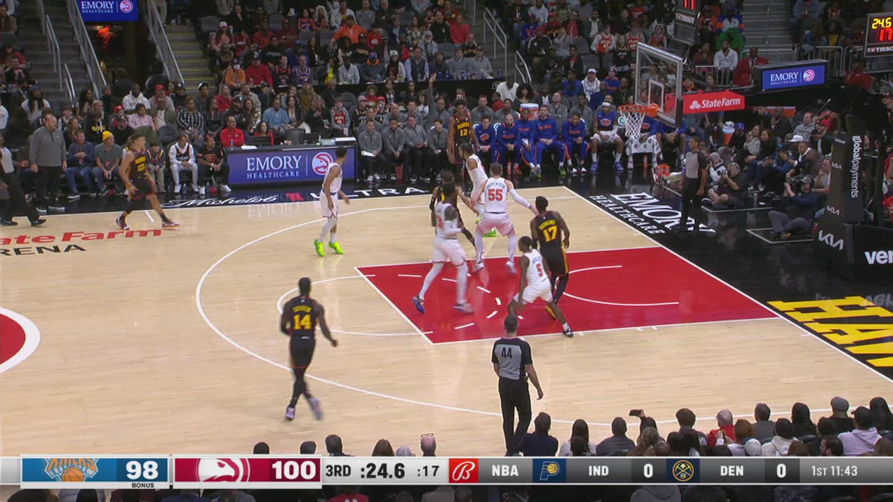 Challenge of Called Foul: Knicks @ Hawks | NBA Official