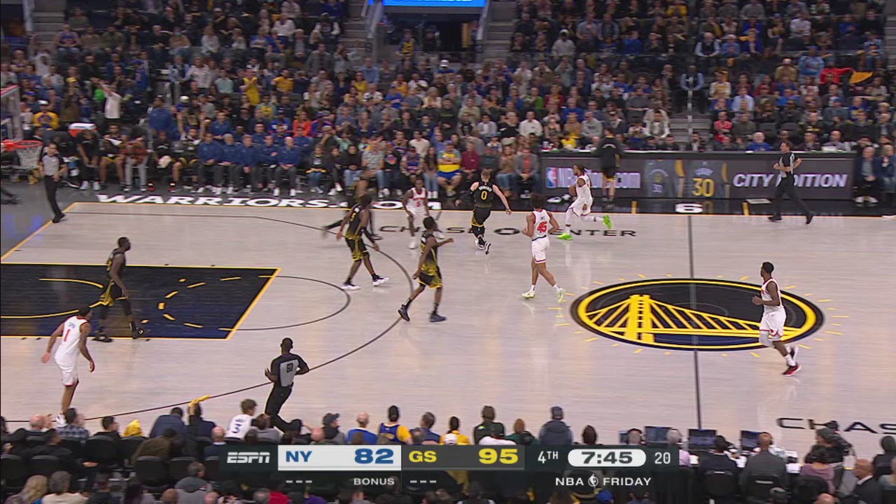 Challenge of Called Foul: Knicks @ Warriors | NBA Official