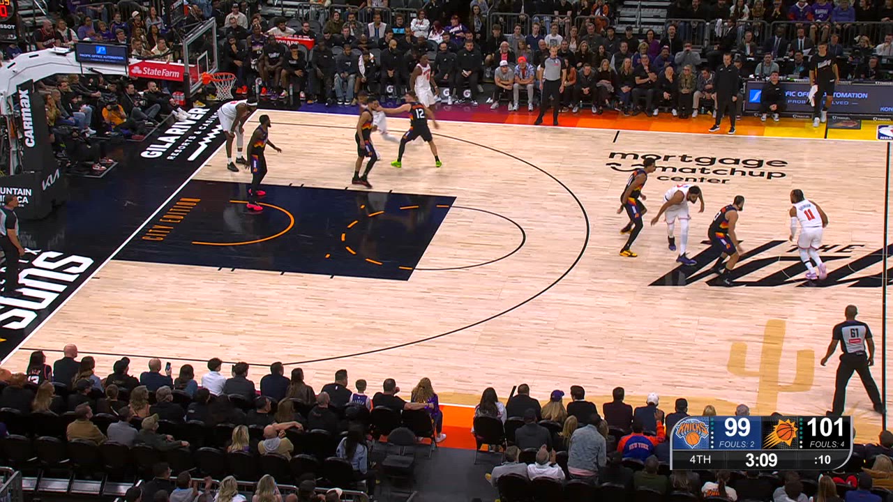 Challenge of Called Foul: Knicks @ Suns | NBA Official