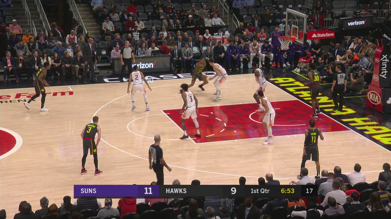 Challenge of Called Foul: Suns @ Hawks | NBA Official