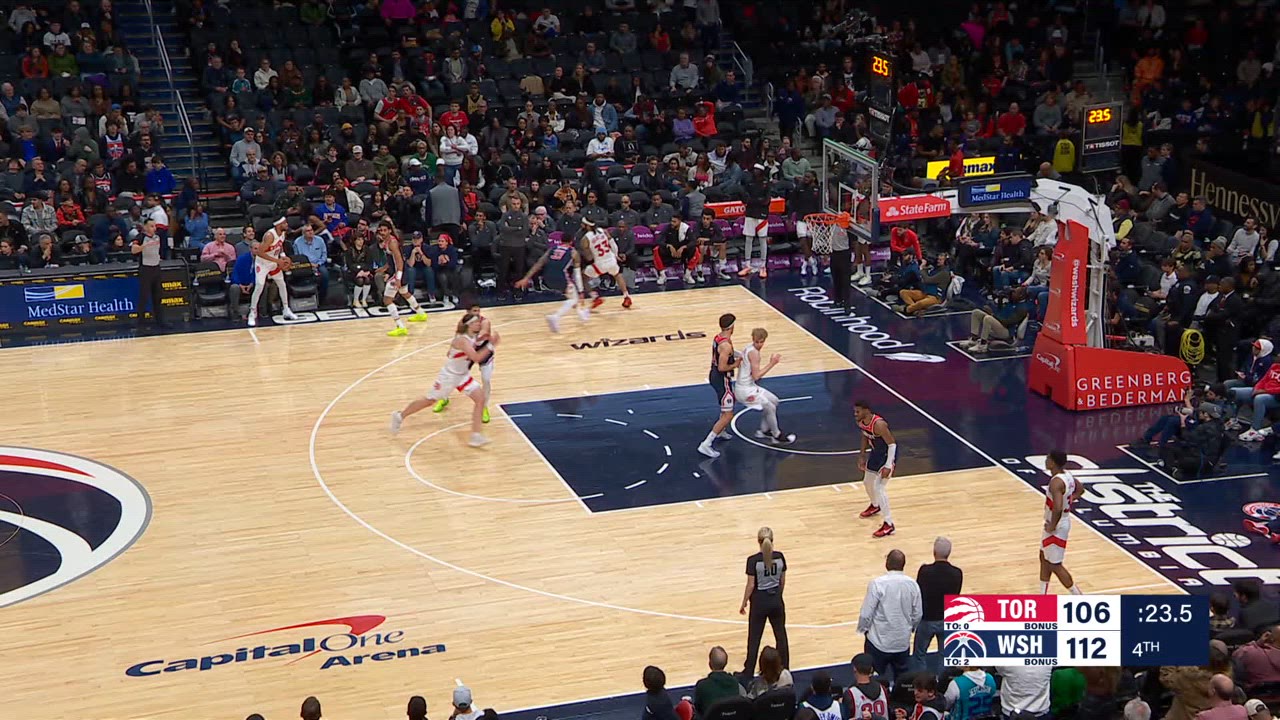 Challenge of Called Foul: Raptors @ Wizards | NBA Official