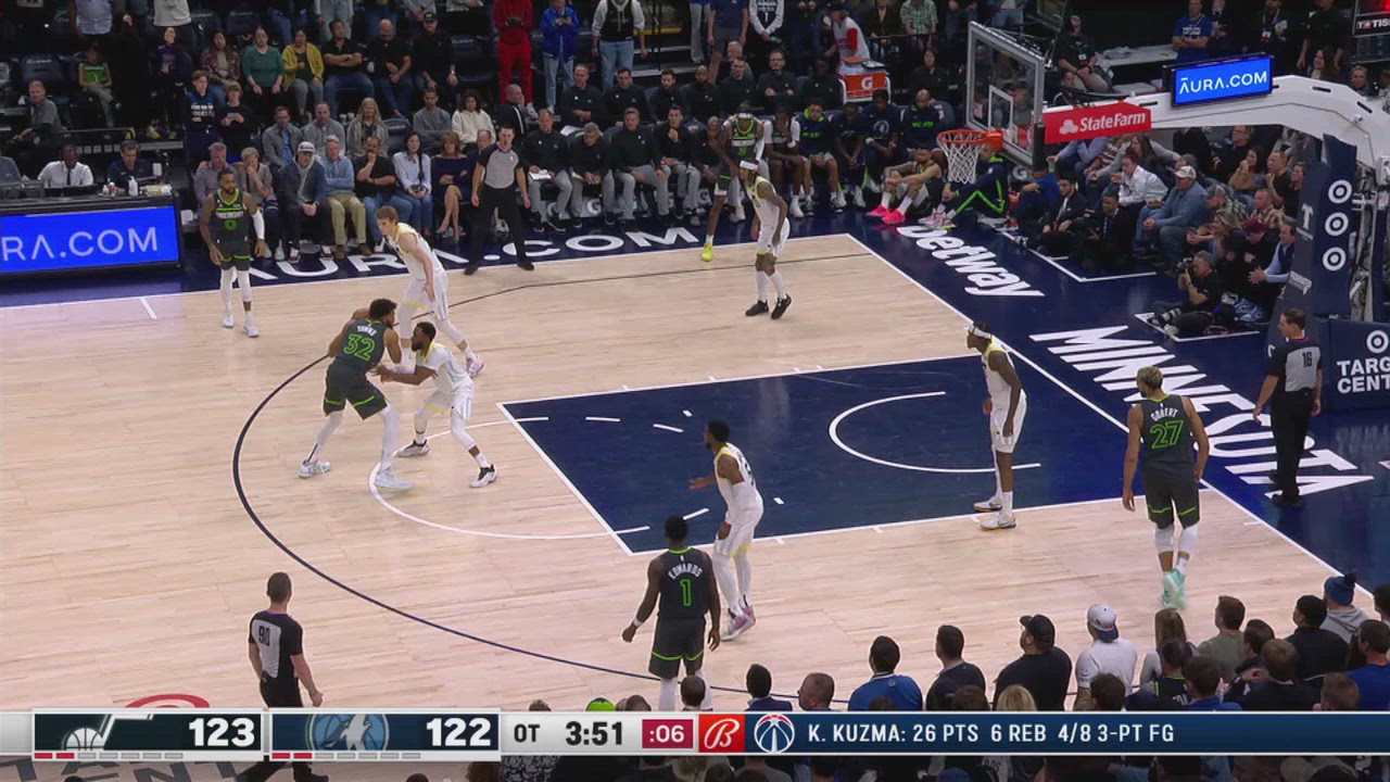 Challenge of Called Foul: Jazz @ Timberwolves | NBA Official