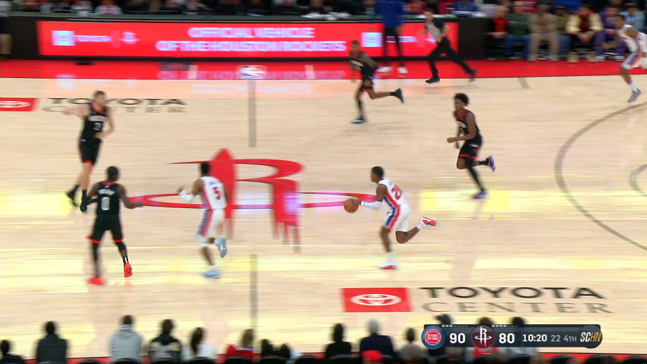 Challenge OOB: Pistons @ Rockets | NBA Official