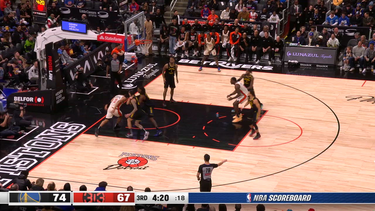 Challenge OOB: Warriors @ Pistons | NBA Official