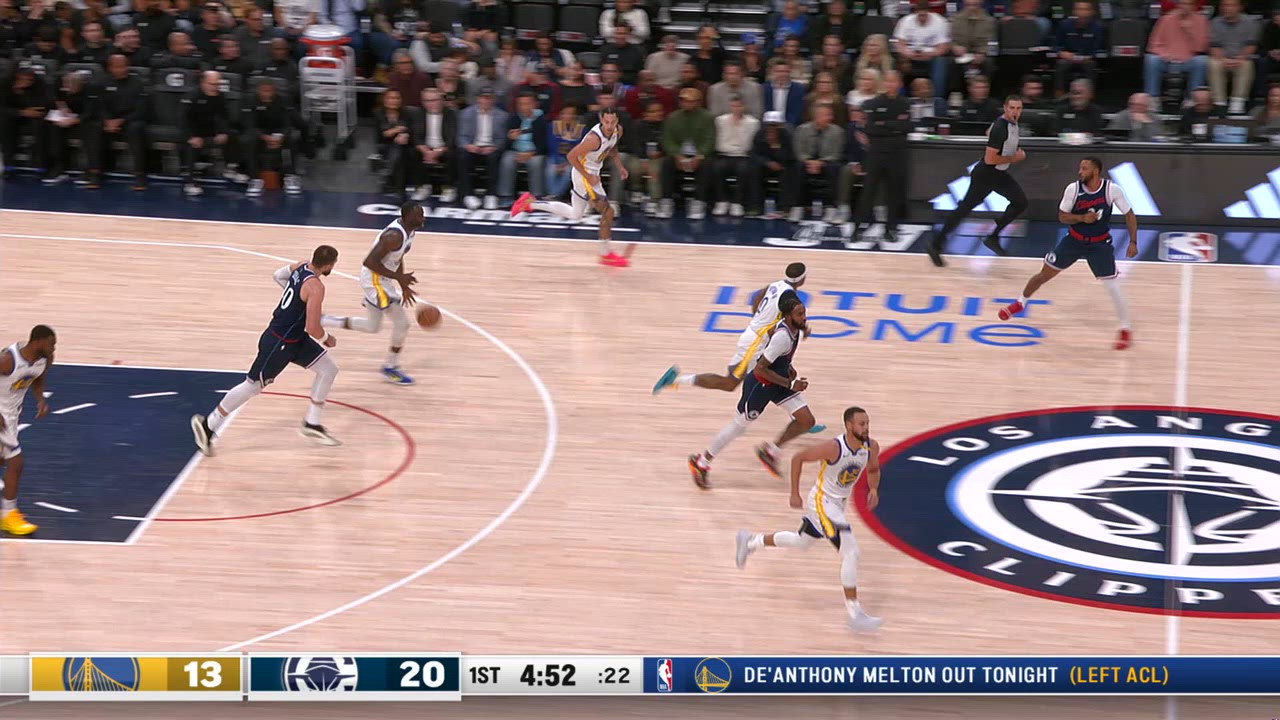 Challenge OOB: Warriors @ Clippers | NBA Official