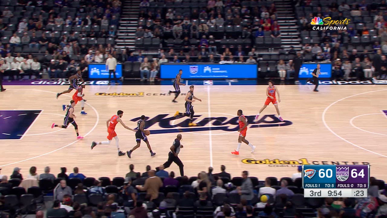 Challenge OOB: Thunder @ Kings | NBA Official