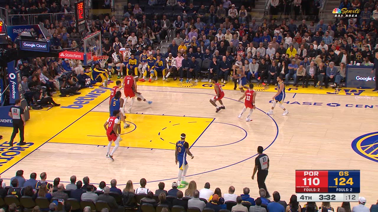 Challenge OOB: Trail Blazers @ Warriors | NBA Official