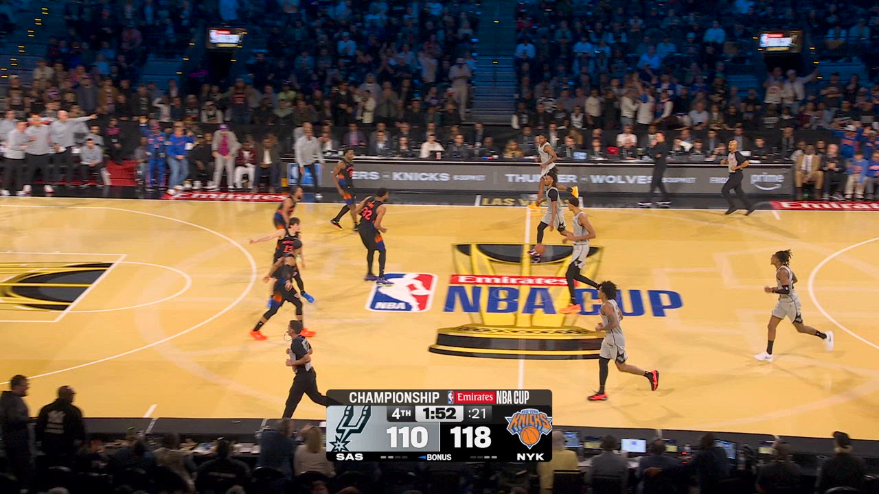 Challenge OOB: Spurs @ Knicks | NBA Official