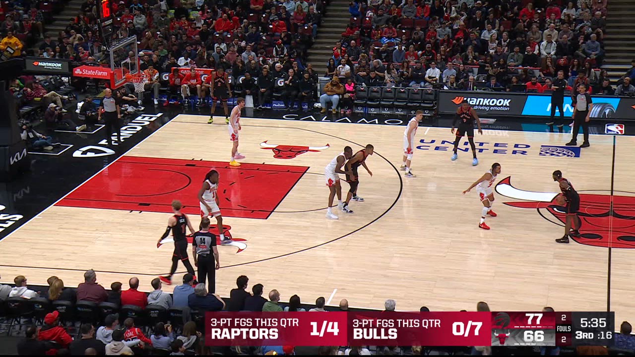 Challenge OOB: Raptors @ Bulls | NBA Official