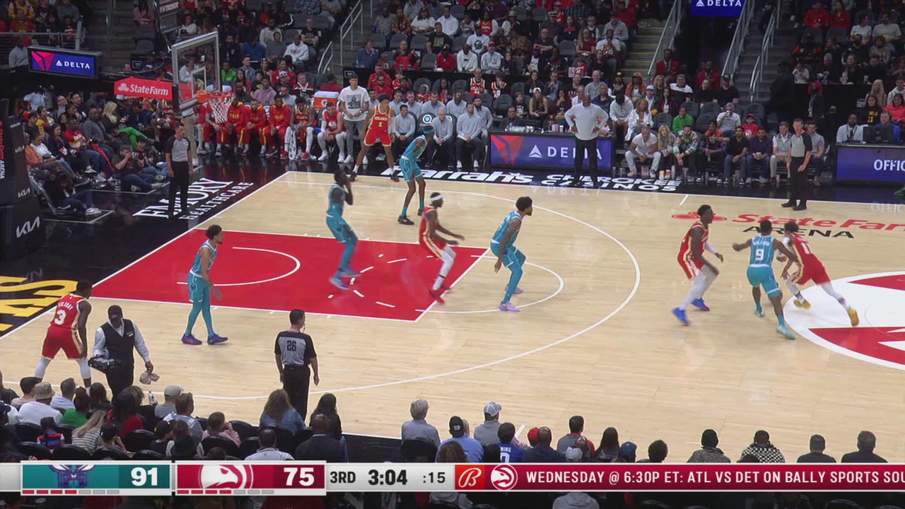 Challenge Goaltending/BI: Hornets @ Hawks | NBA Official