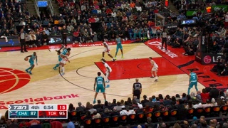 Challenge Goaltending/BI: Hornets @ Raptors | NBA Official