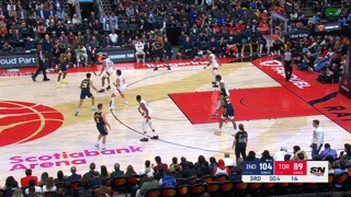 Challenge Goaltending/BI: Pacers @ Raptors | NBA Official