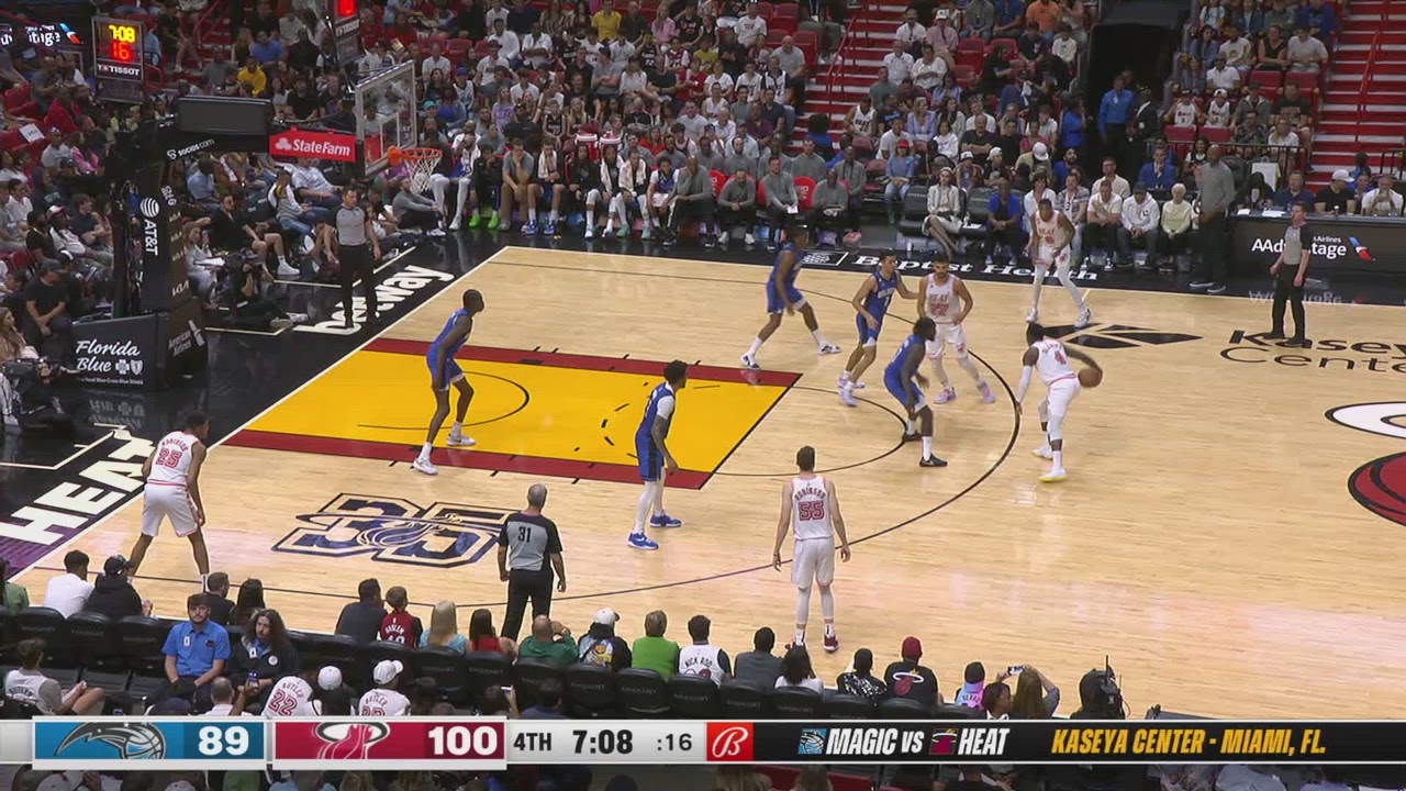 Challenge Goaltending/BI: Magic @ Heat | NBA Official