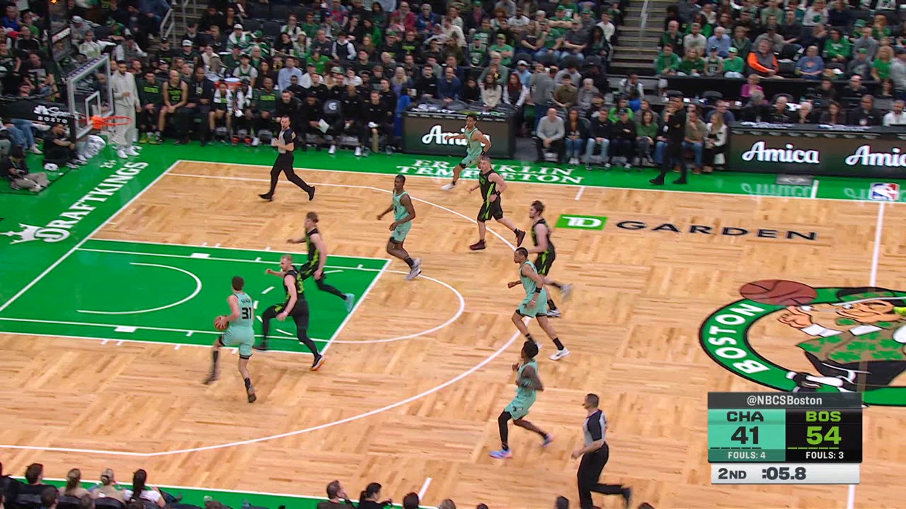 Last Second Field Goal: Hornets @ Celtics | NBA Official