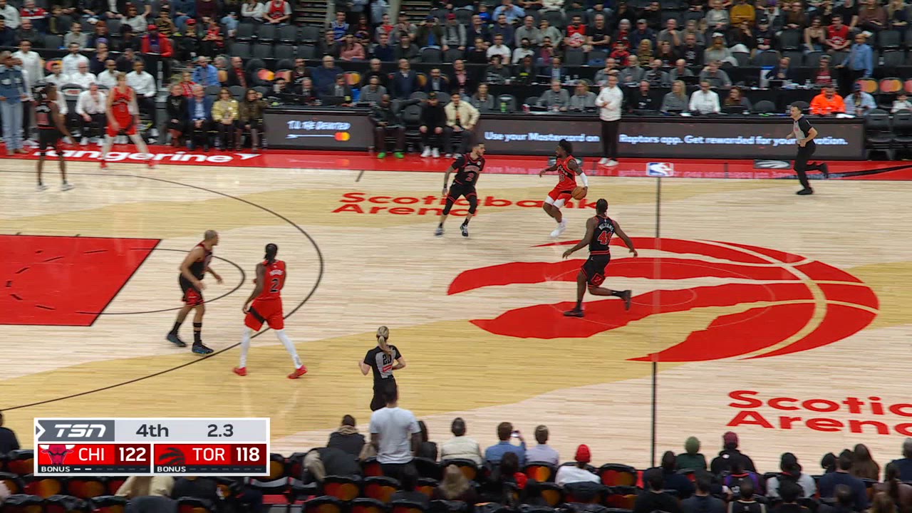 Last Second Field Goal: Bulls @ Raptors | NBA Official