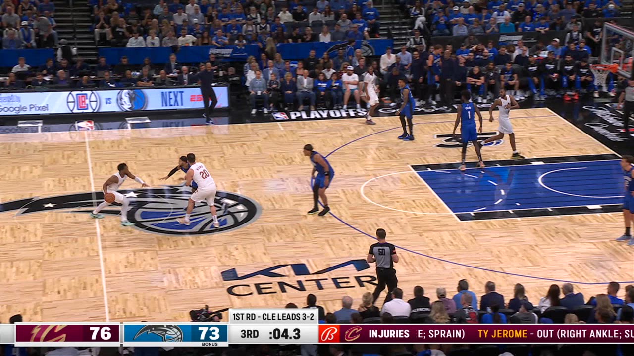 Last Second Field Goal: Cavaliers @ Magic | NBA Official
