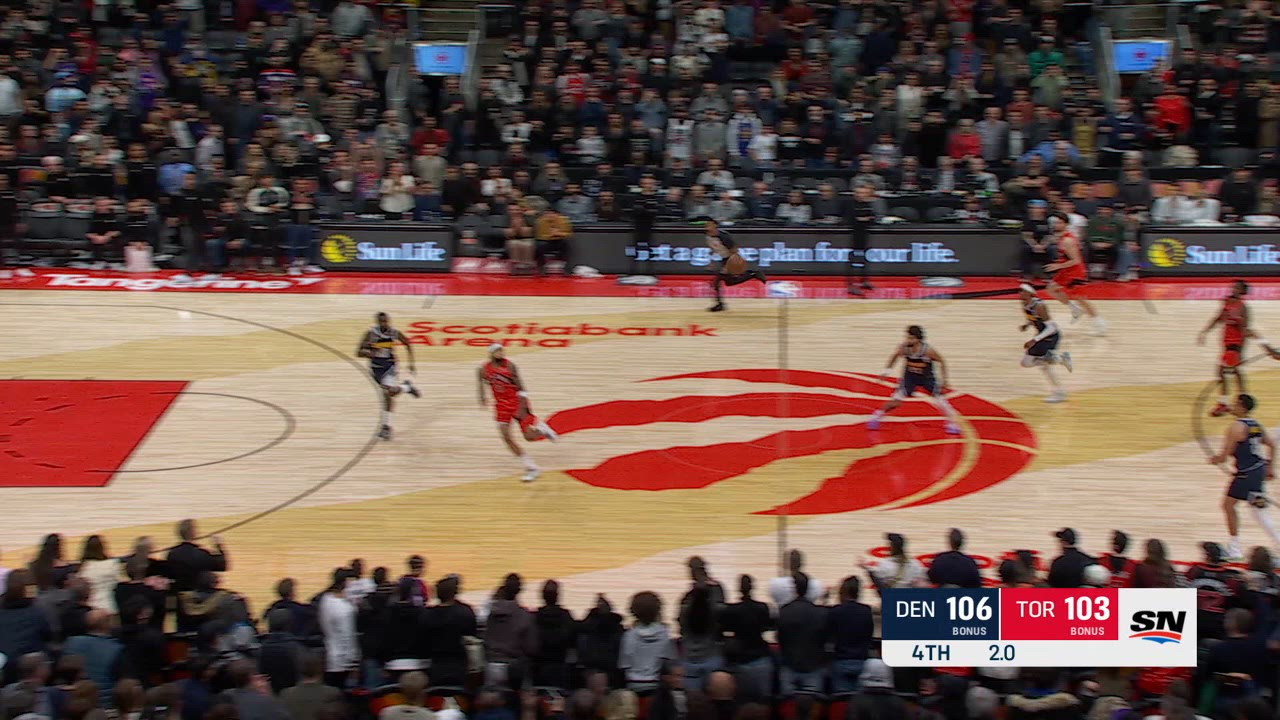 Last Second Field Goal: Nuggets @ Raptors | NBA Official