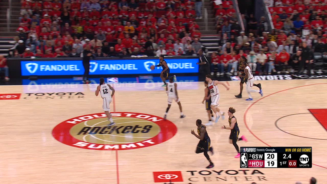 Last Second Field Goal: Warriors @ Rockets | NBA Official