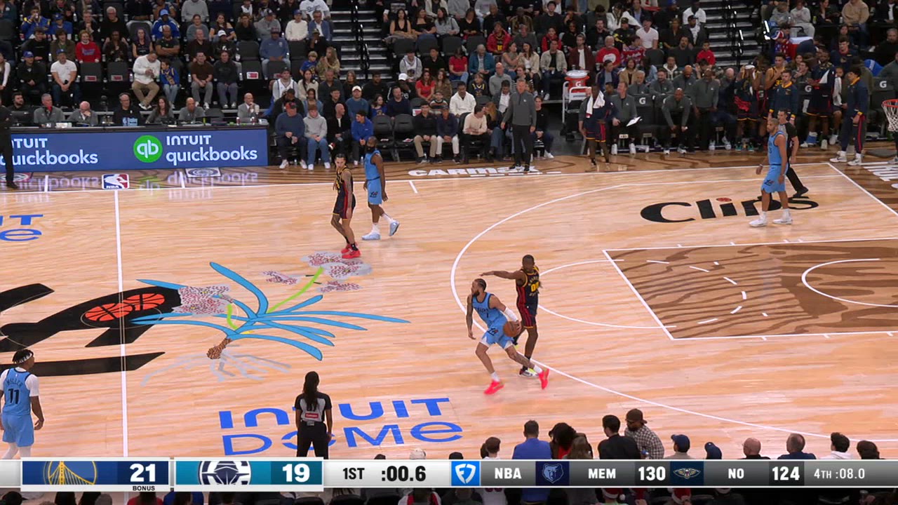 Last Second Field Goal: Warriors @ Clippers | NBA Official