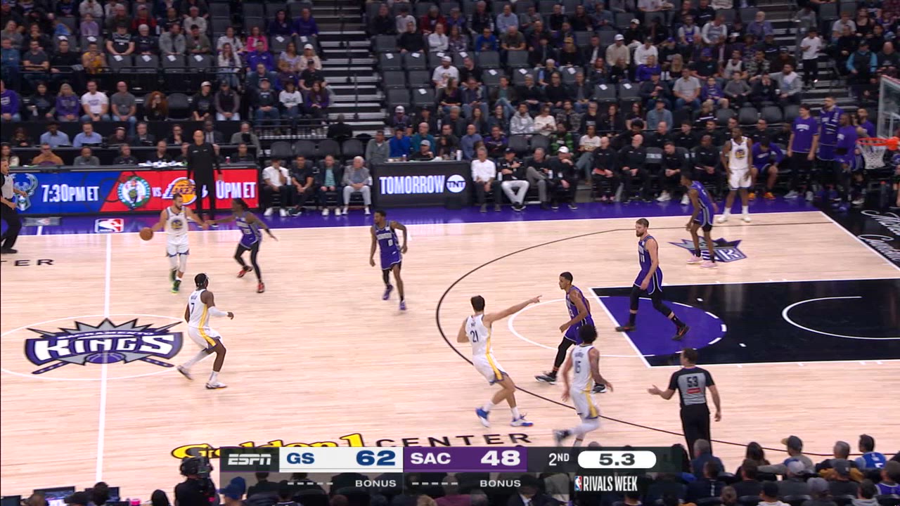 Last Second Field Goal: Warriors @ Kings | NBA Official