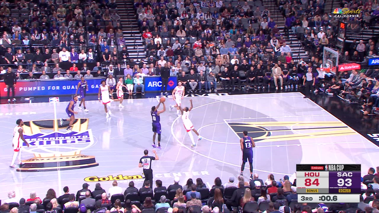 Last Second Field Goal: Rockets @ Kings | NBA Official