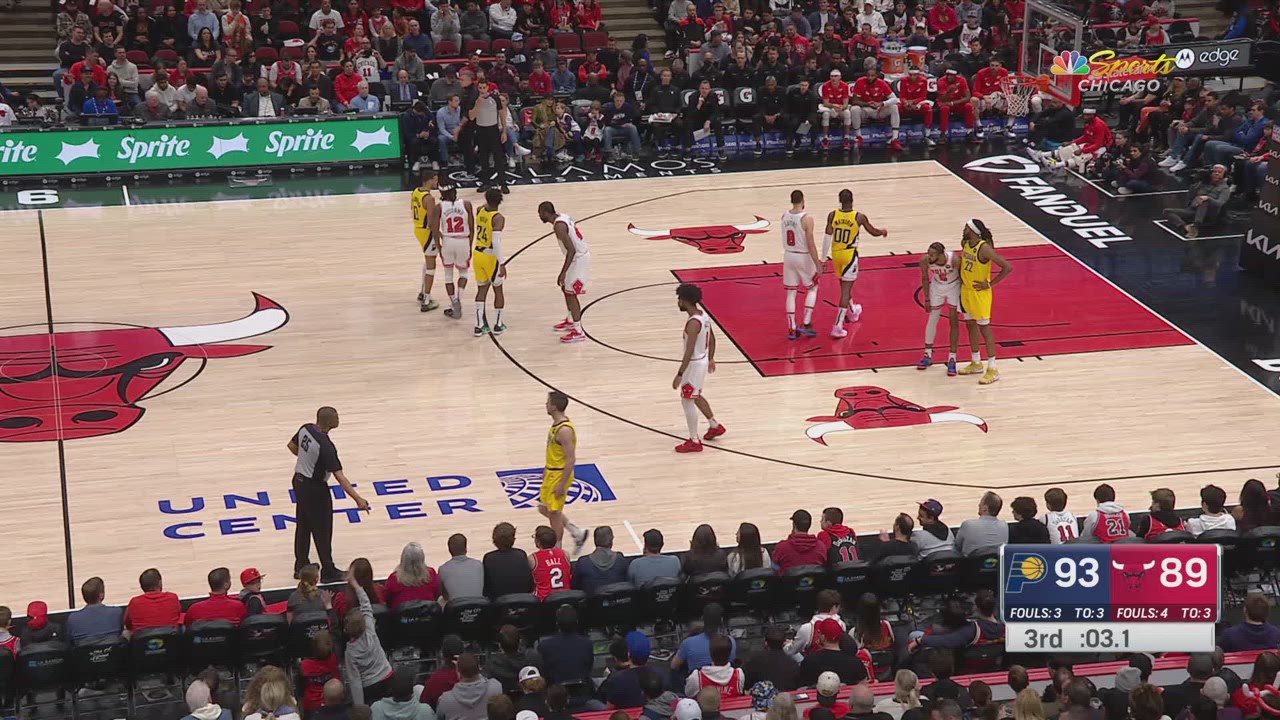 Last Second Field Goal: Pacers @ Bulls | NBA Official