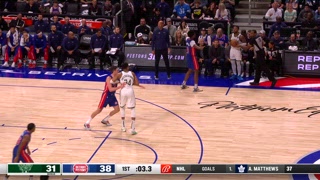 Last Second Field Goal: Bucks @ Pistons | NBA Official