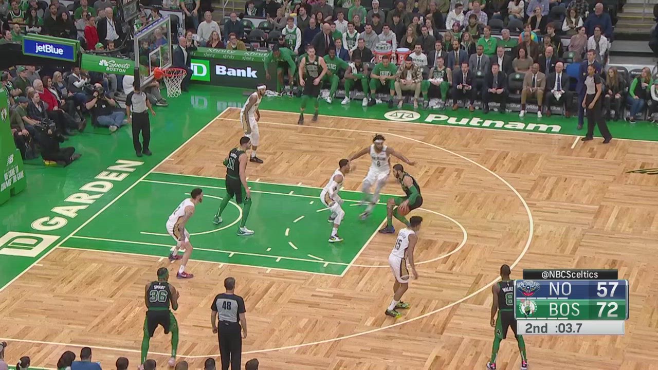 Last Second Field Goal: Pelicans @ Celtics | NBA Official