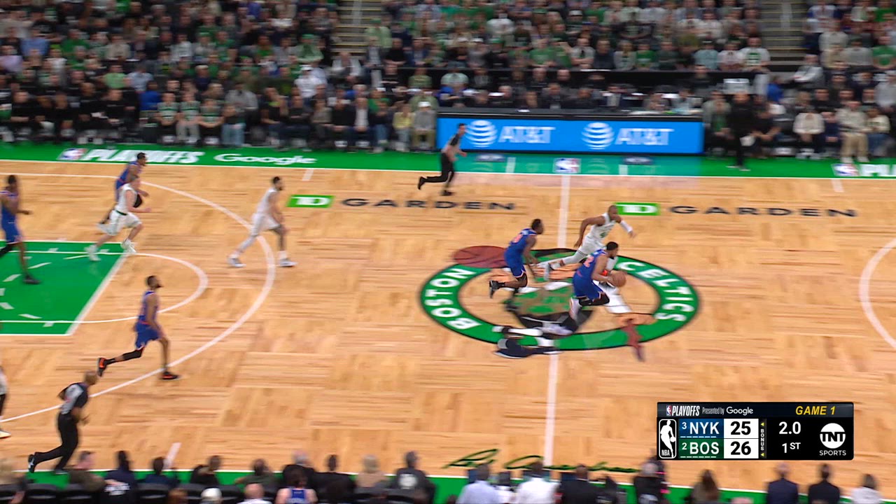 Last Second Field Goal: Knicks @ Celtics | NBA Official