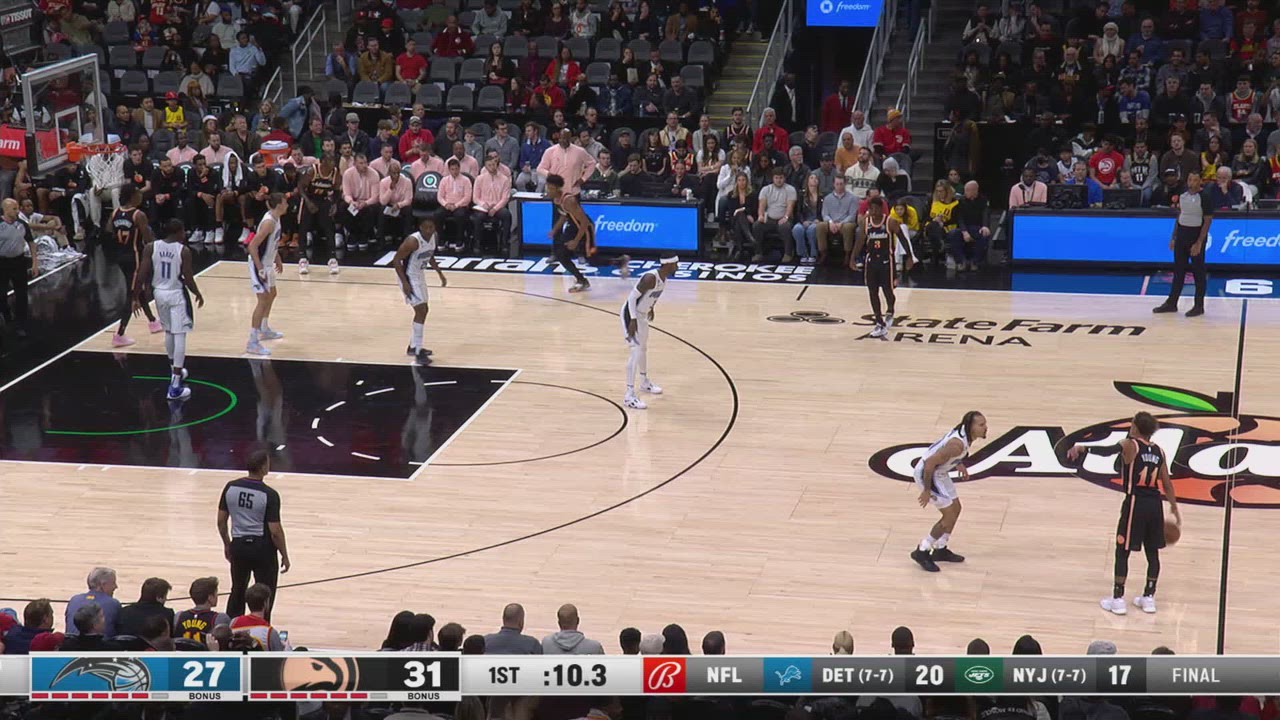 Last Second Field Goal: Magic @ Hawks | NBA Official