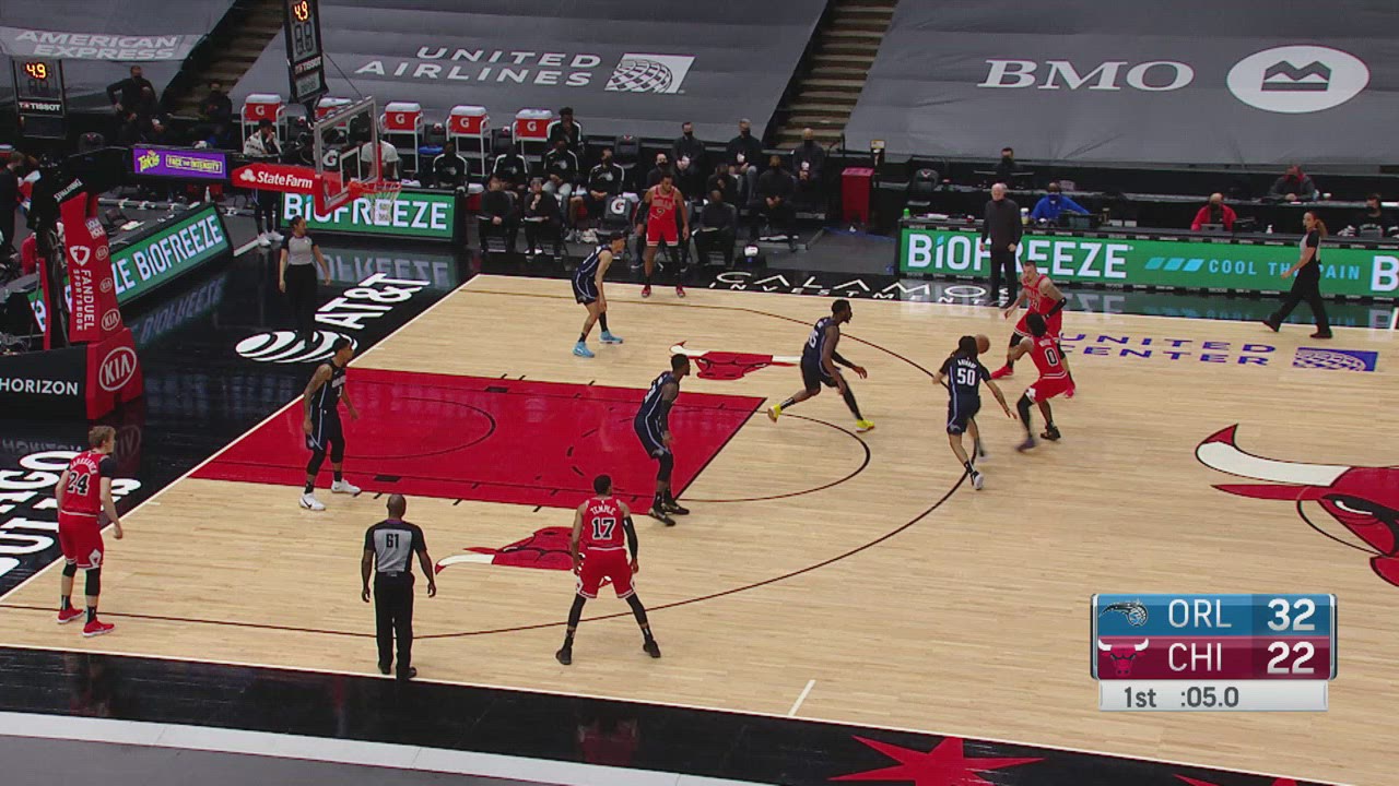 Last Second Field Goal: Magic @ Bulls | NBA Official