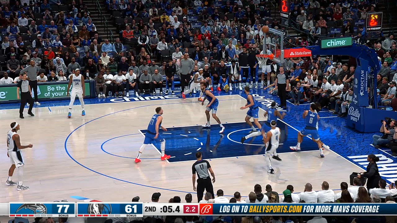 Last Second Field Goal: Magic @ Mavericks | NBA Official