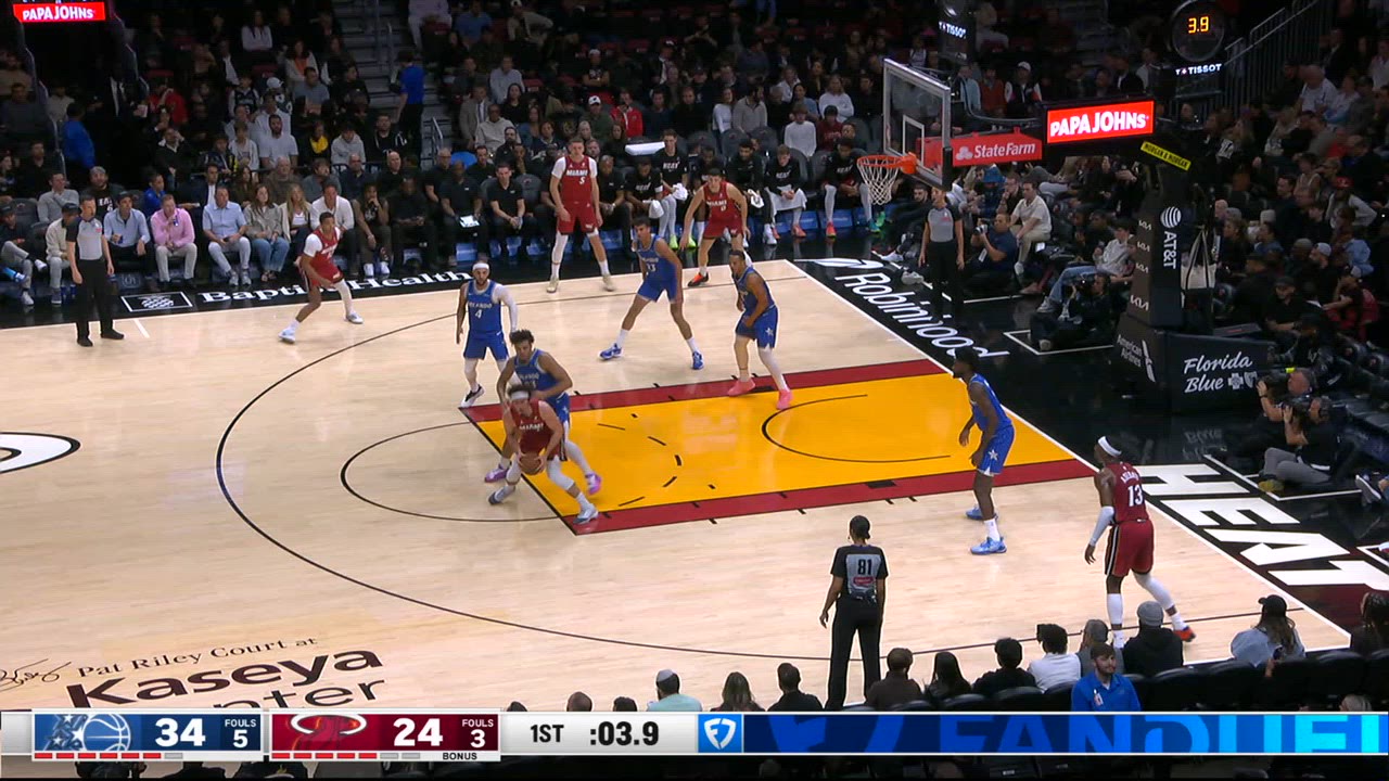 Last Second Field Goal: Magic @ Heat | NBA Official