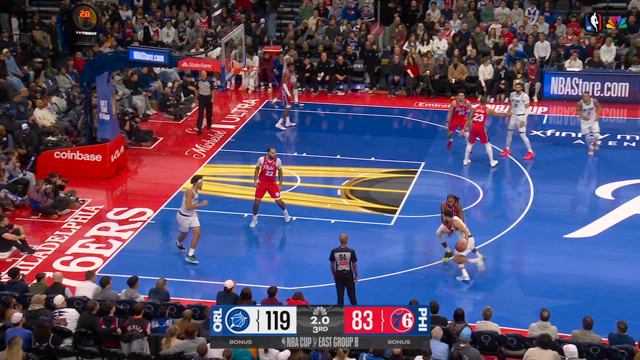 Last Second Field Goal: Magic @ 76ers | NBA Official