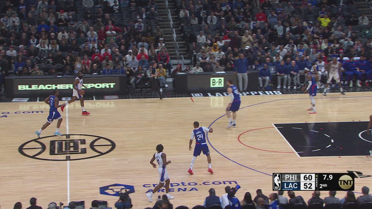 Last Second Field Goal: 76ers @ Clippers | NBA Official